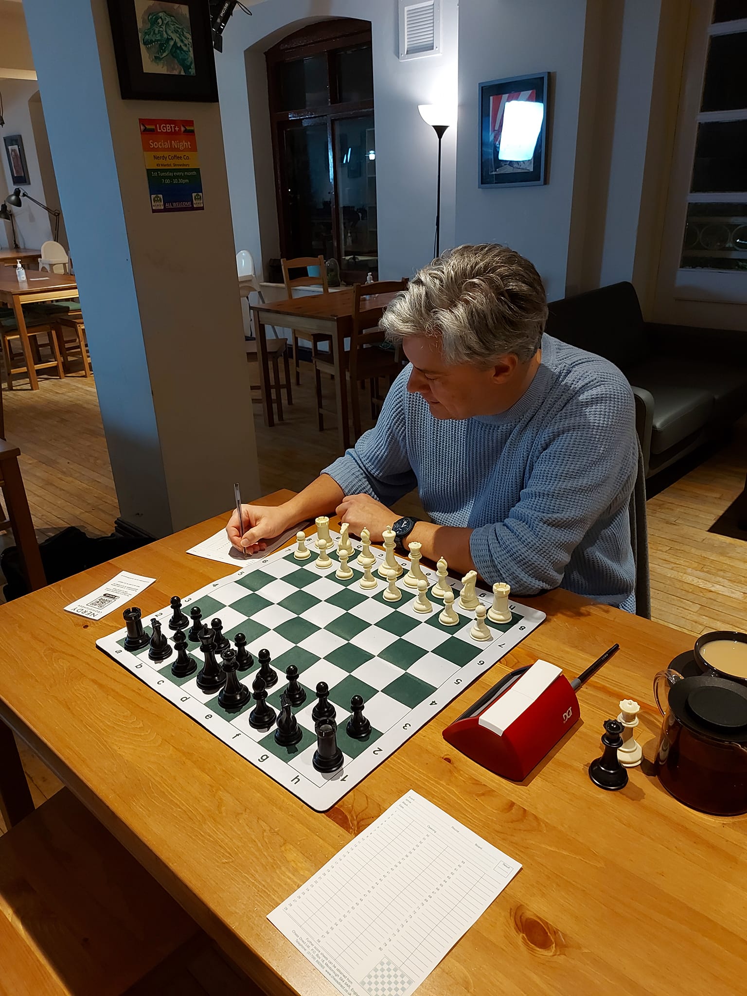 Shrewsbury Come From Behind Twice to Salvage Draw - Shrewsbury Chess Club